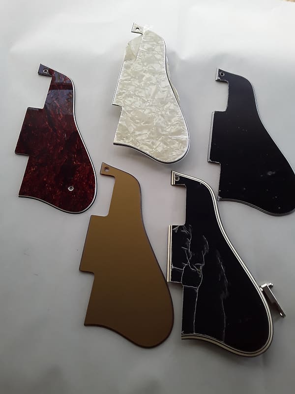 ES 335 Pickguards Short/1-Les Paul Pickguard(Chrome) Plus | Reverb
