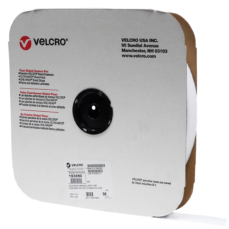VELCRO® Brand Loop 1000 Sew On - 50 Yard Roll – Package | Reverb
