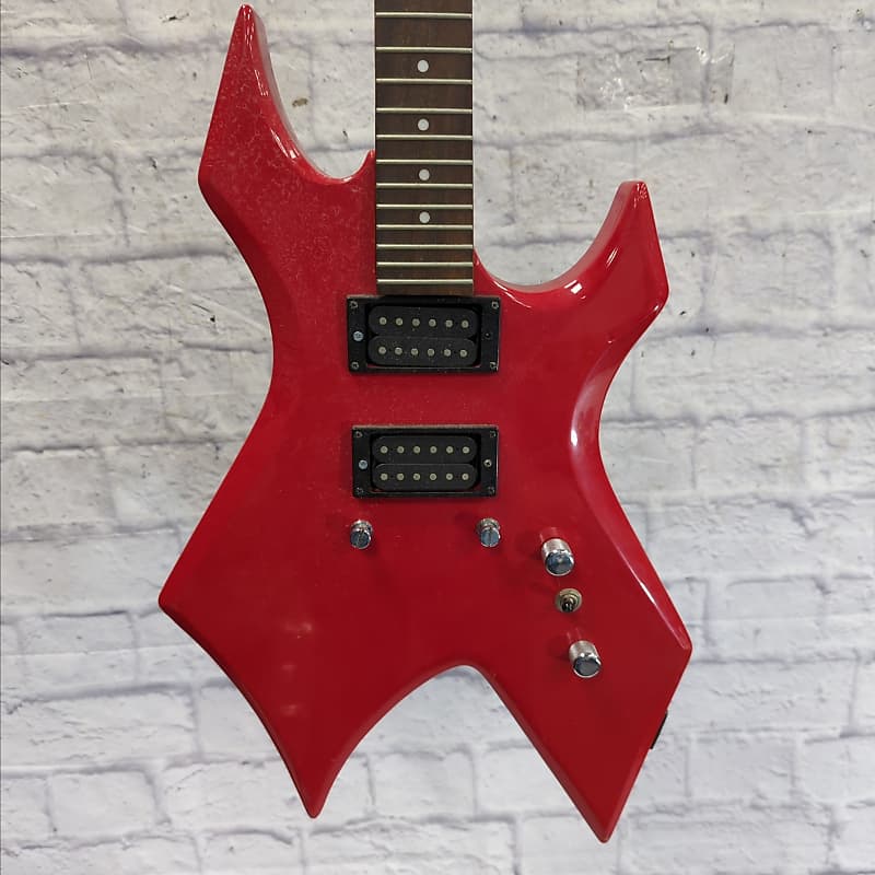 BC Rich Warlock Bronze Series Red Electric Guitar As-Is | Reverb