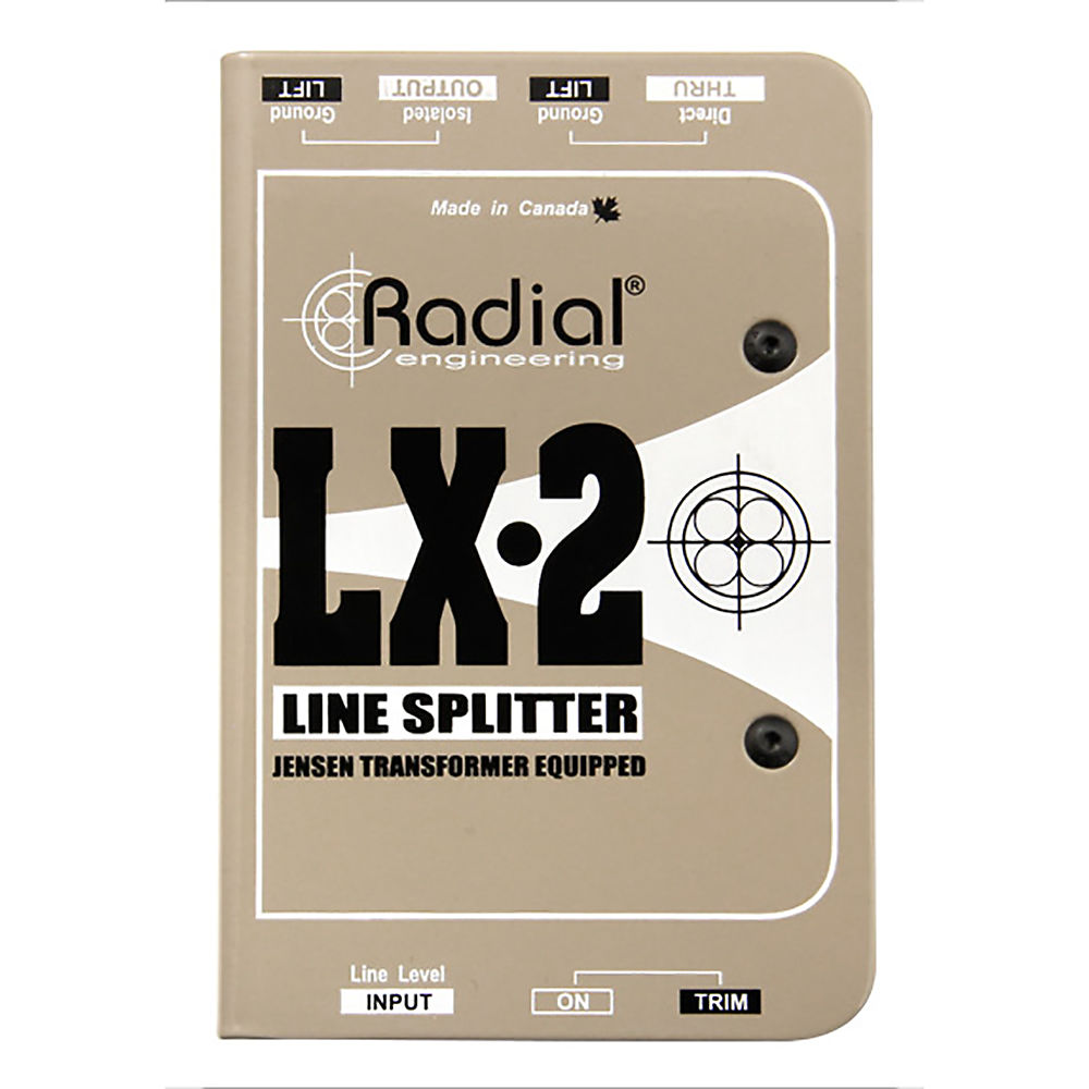 Radial LX-2 Passive Line-Level Splitter | Reverb