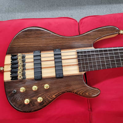 Wolf S10-6 Lined Fretless 6 String Bass with Rosewood Top - | Reverb
