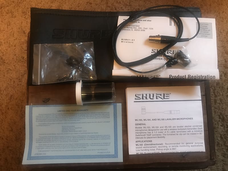 Shure wl183 lavalier microphone | Reverb