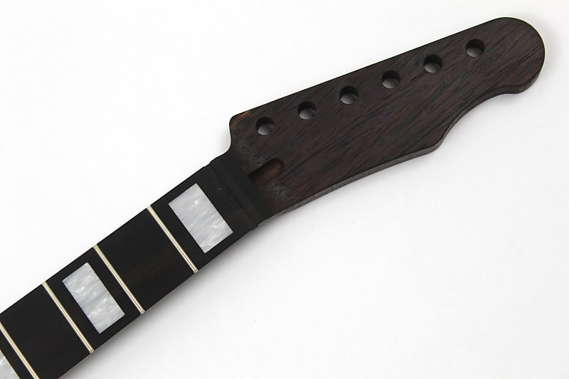 Ebony on Wenge T-Style Custom Guitar Neck-USA Made | Reverb
