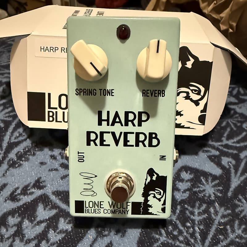 Lone Wolf Blues Company Harp Reverb 2020's - Baby Blue | Reverb