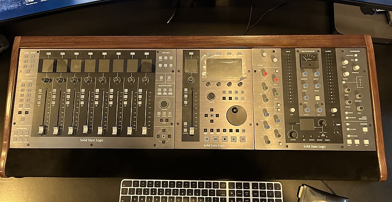 Mix Ends SSL UF8,UF1,UC1 desktop stand 2024 - Walnut | Reverb