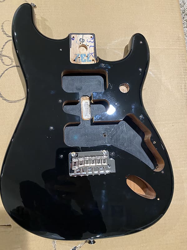Fender Player Series Stratocaster body & bridge | Reverb