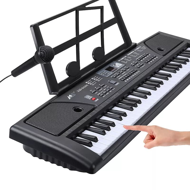 61 Key Music Digital Electronic Keyboard Led Electric Piano | Reverb