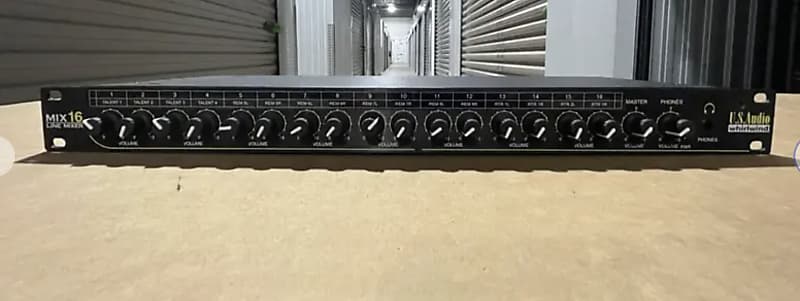 US Audio , Whirlwind Mix 16 black | Reverb