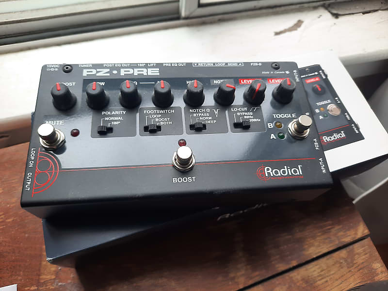 Radial PZ-Pre 2021 - Black | Reverb