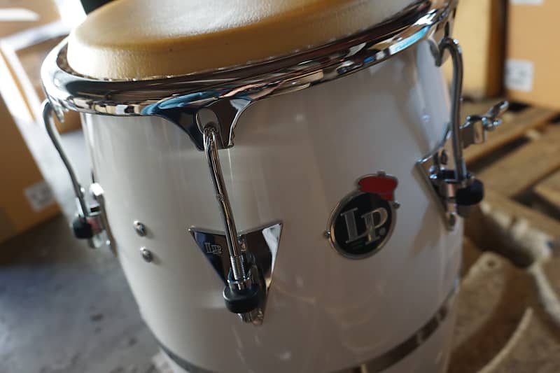 Latin Percussion LP Patato Model 11 3/4" Conga, White | Reverb