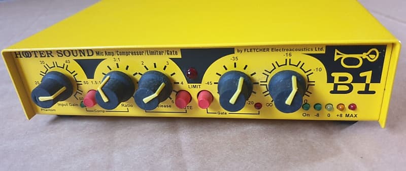 Hooter Sound B1 Microphone Preamp / Compressor / Gate by | Reverb UK
