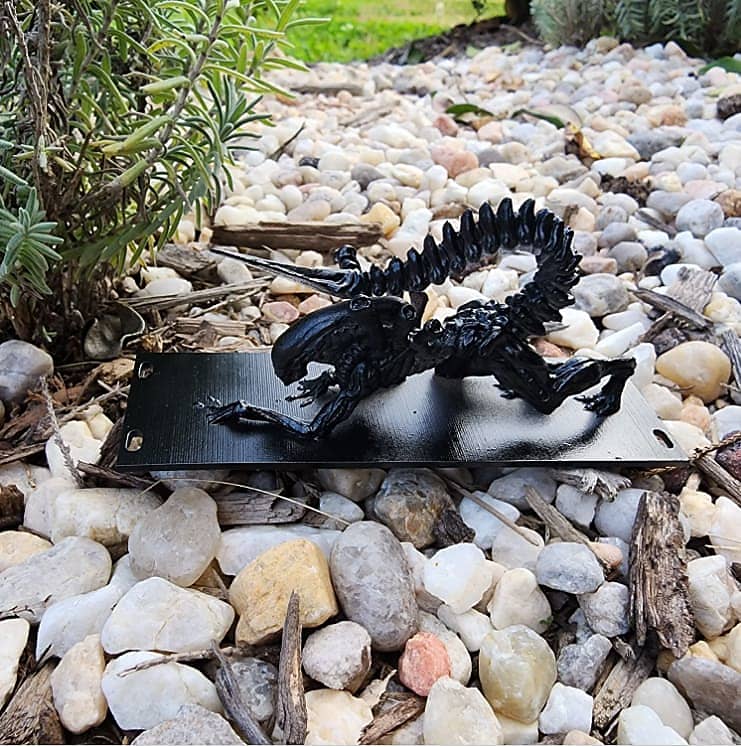 Blitzar Rack 8hp Alien Eurorack Blind Eurorack Blank (Black) | Reverb