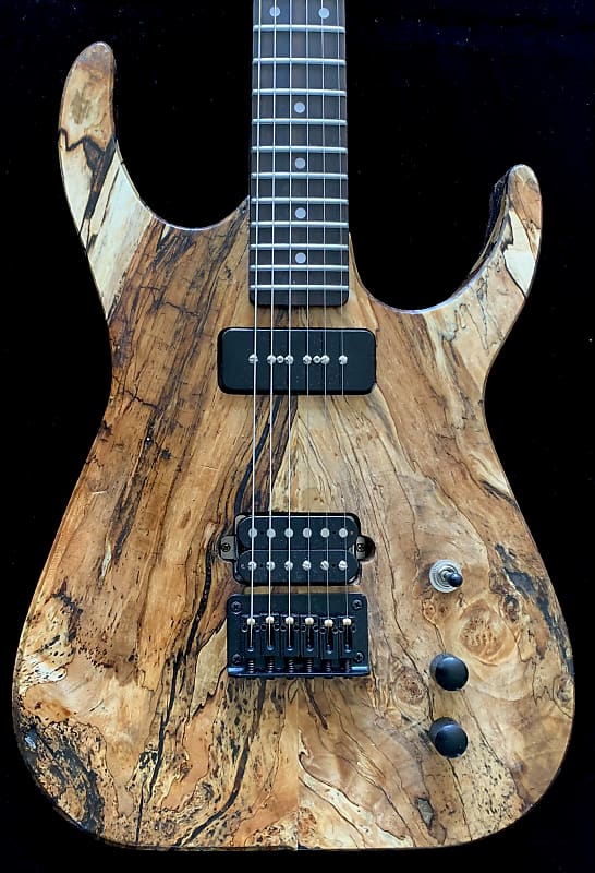 "Root" Custom electric guitar handcrafted from a Silver Birch | Reverb