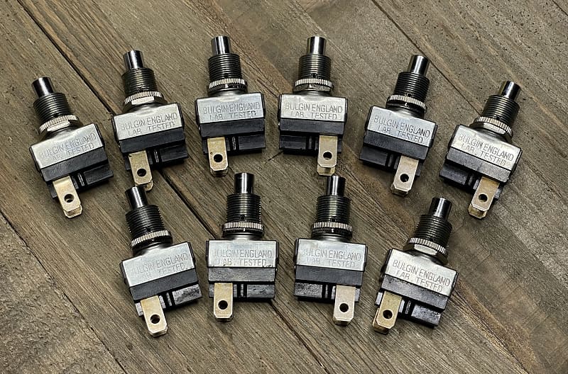 NOS Bulgin SPST Footswitch Strymon Tap (Momentary) | Reverb