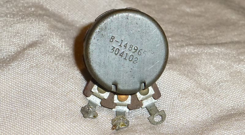 Vintage 1951 Stackpole Fender Guitar or Amplifier Control Pot | Reverb