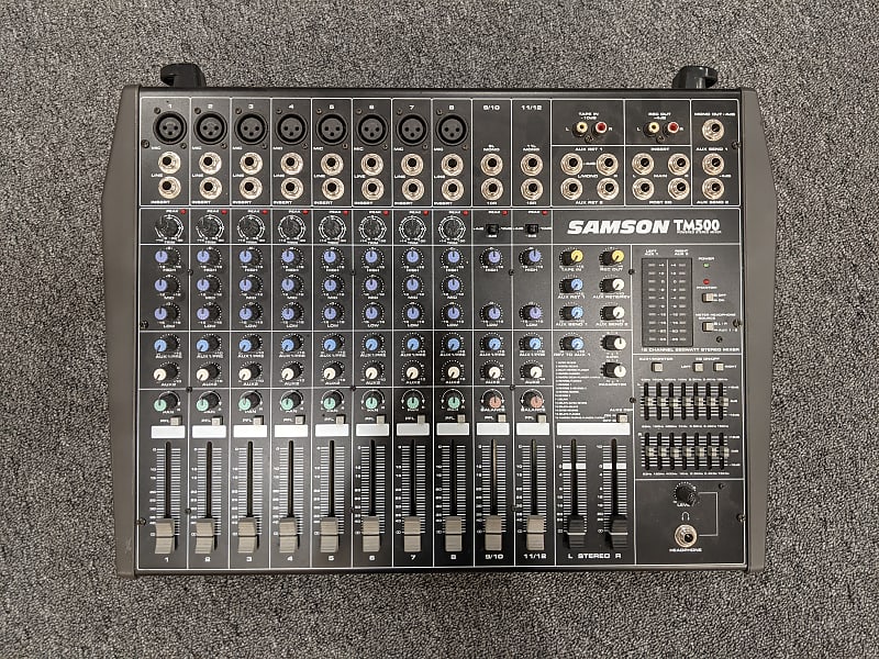 Samson TM500 12 Channel Powered Mixer | Reverb