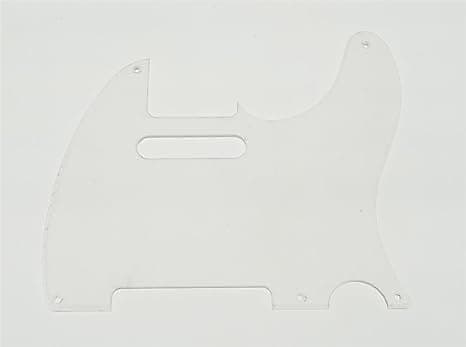 Clear Telecaster 5 Hole Pickguard - Single Coil | Reverb