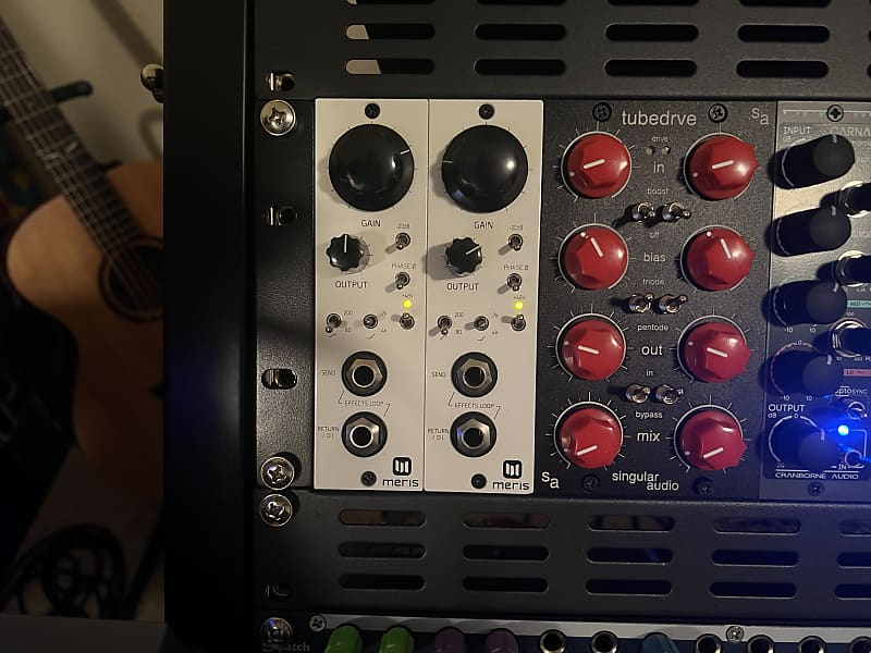 Pair of Meris 440 500 Series Mic Preamp Module 2010s - White | Reverb