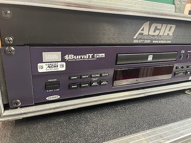 HHB BurnIT Plus CDR-830 2005 Professional CD Player and | Reverb