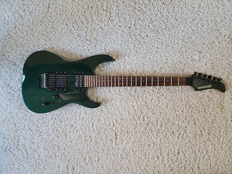 Fernandes Revolver Pro with Sustainer in Good Condition | Reverb