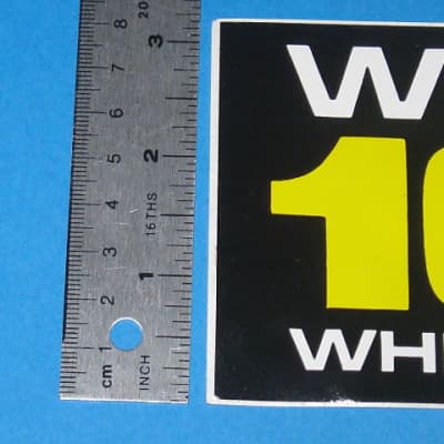 old stock 1991 WNEW-FM 102.7 Where Rock Lives and Rickel (two | Reverb