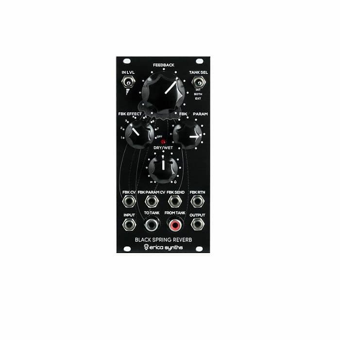 Erica Synths Black Spring Reverb Spring Reverberation | Reverb UK