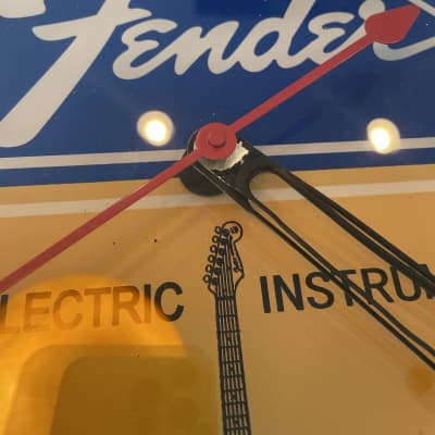 PAM Dealer Fender Clock 1965 | Reverb