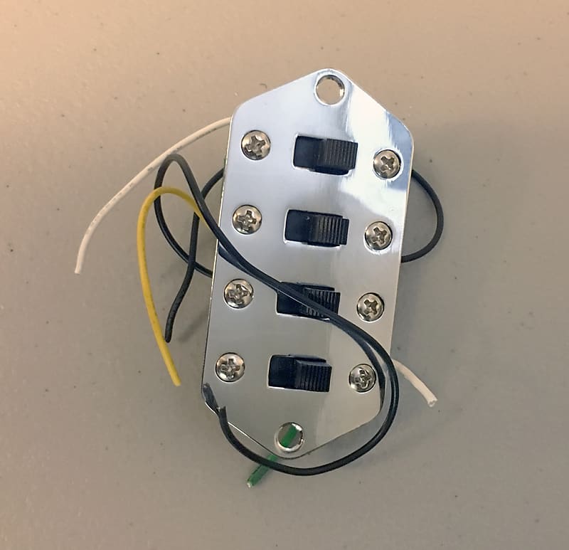 Fender Bass VI 4 Switch Pickup Selector | Reverb