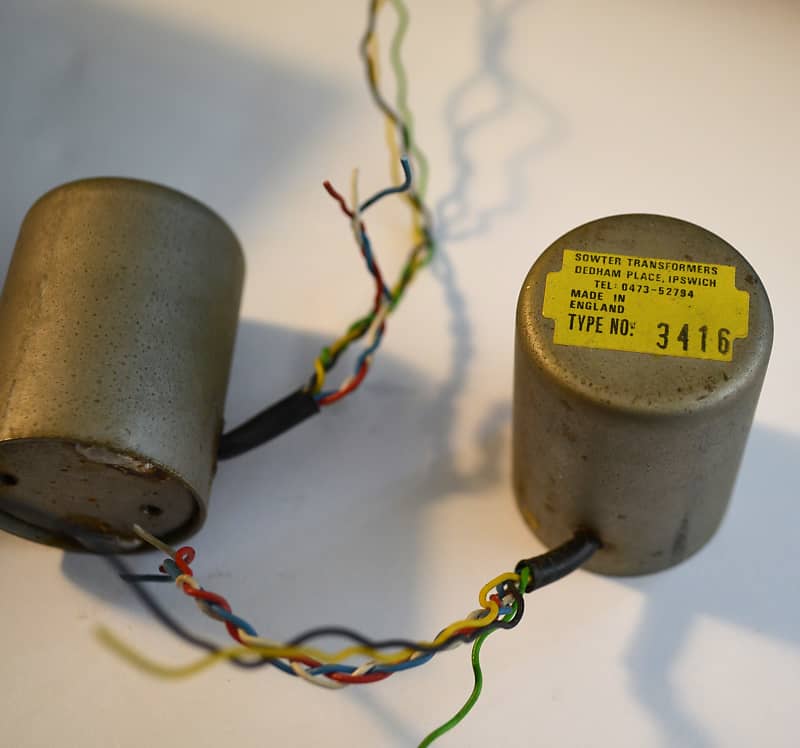 Sowter 3416 Microphone Input Transformer | Reverb