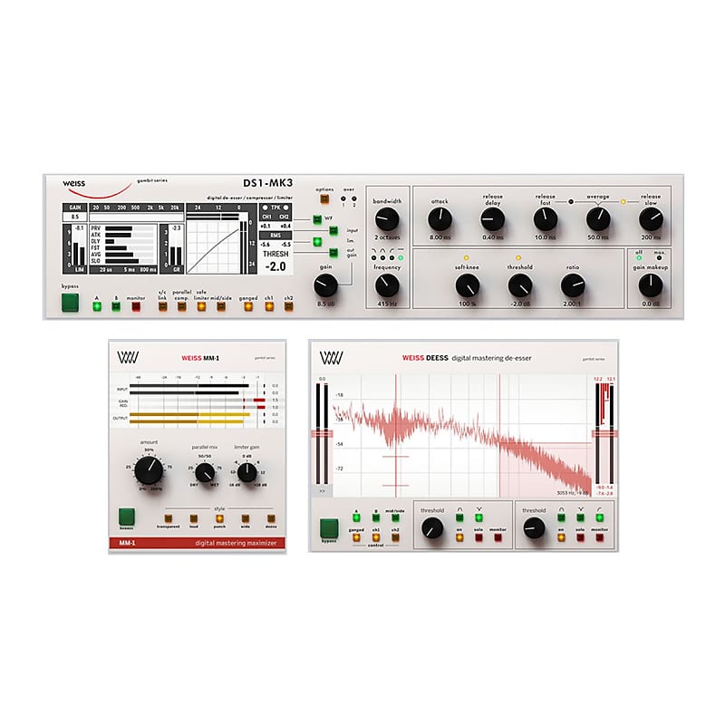 Softube Weiss DS-1 MK3 Mastering Plugin Bundle | Reverb