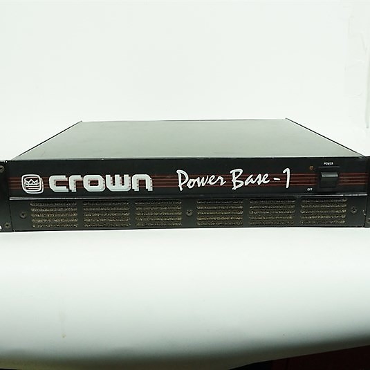Crown POWERBASE 1 Power Amp 100 Watts | Reverb