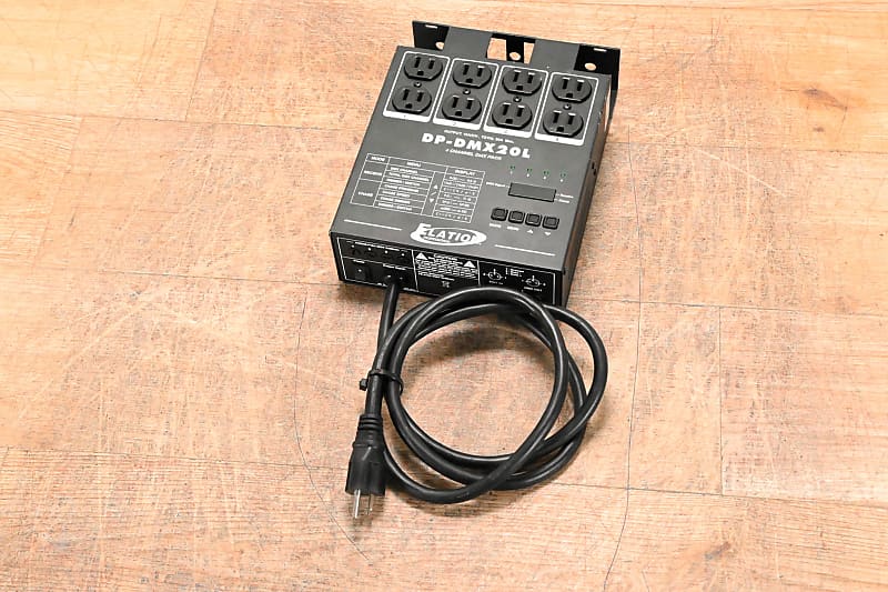 Elation DP-DMX20L 4-Channel DMX Dimmer/Switch Pack CG01KNH | Reverb