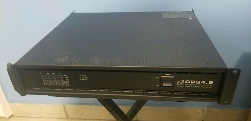 EV Electro Voice CPS 4.5 4x500w Power Amplifier Amp Class D - | Reverb