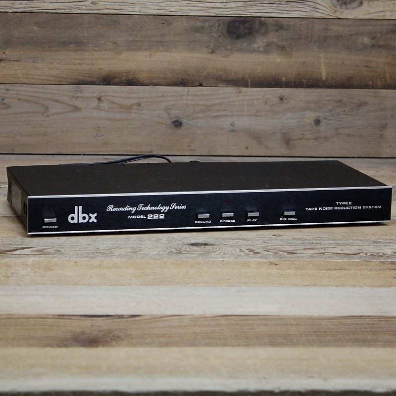 DBX Model 222 Type II Tape Noise Reduction System | Reverb