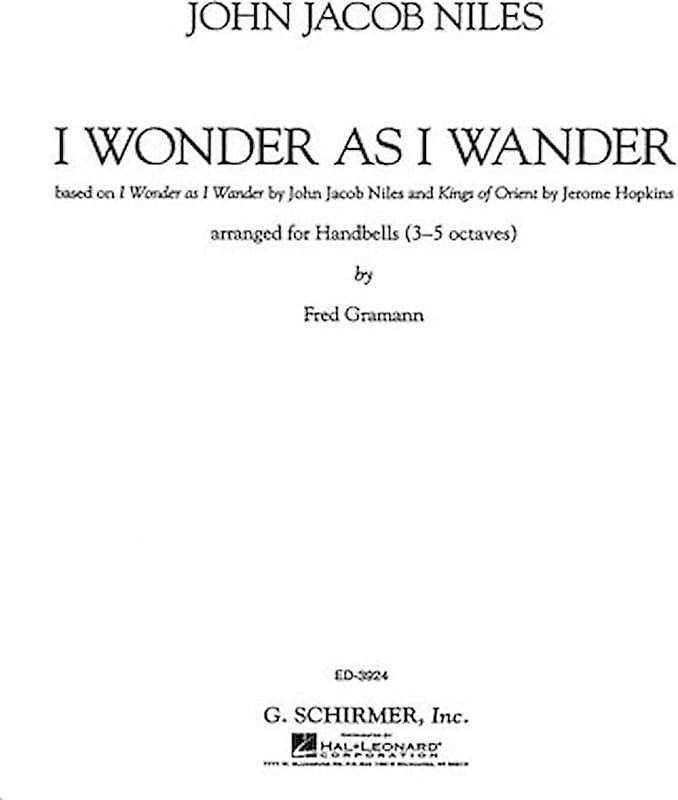 I Wonder As I Wander | Reverb
