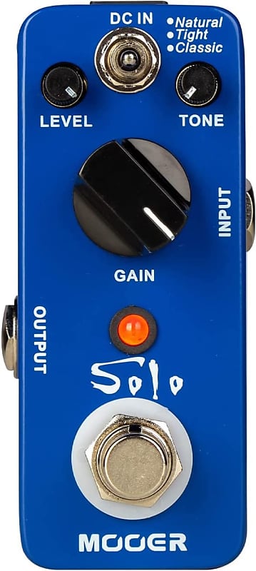 MOOER Solo Distortion Guitar Pedal, All-sided High-gain | Reverb