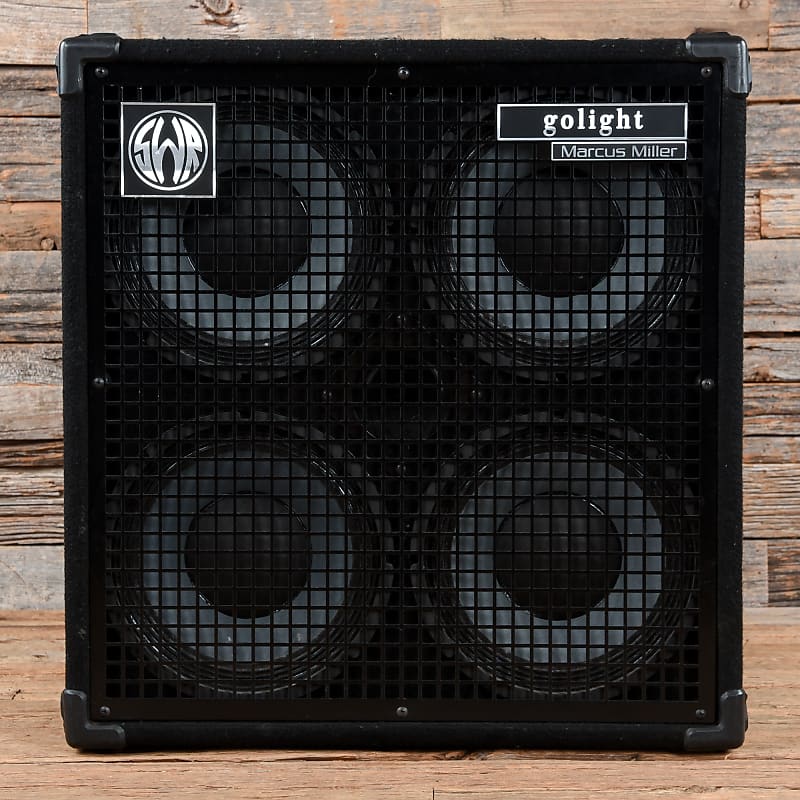 SWR Marcus Miller Golight 4 Ohm 4x10 Bass Cabinet USED | Reverb