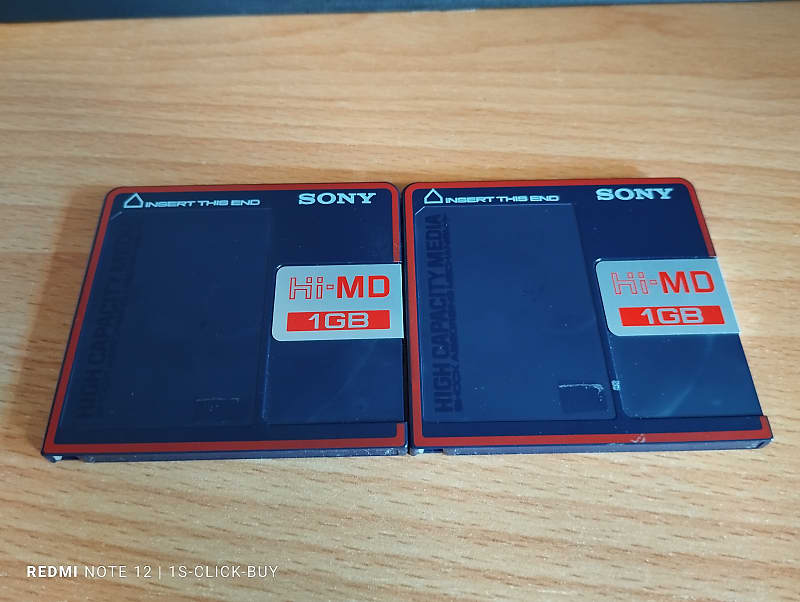 Sony Mini disc Hi MD 1998 - Used Sony HI- MD 1G Mini Discs - | Reverb