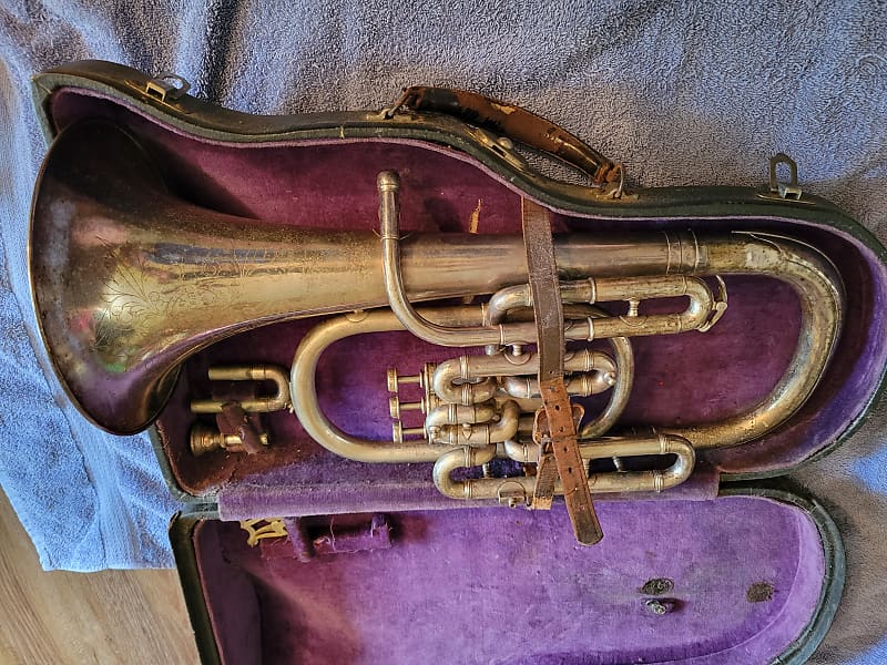 Conn Alto Horn With Case, Mouthpiece, Extra Slide | Reverb