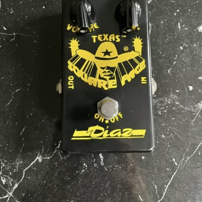 Cesar Diaz Texas Square Face Fuzz Pedal Black | Reverb