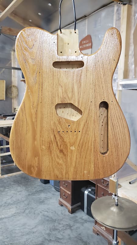 Homemade Telecaster style 2023 - Clear coat - Solid Body | Reverb