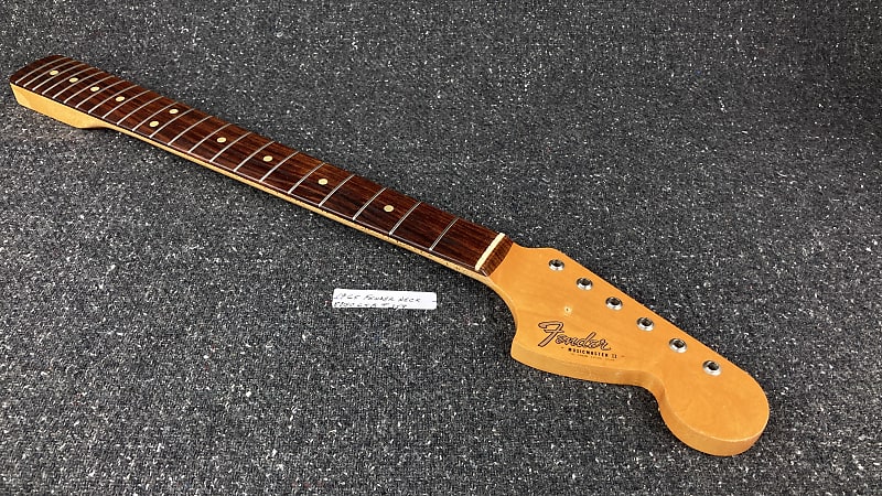1965 Fender Musicmaster II Guitar Neck 8 DEC 65B Rosewood | Reverb