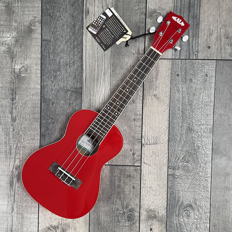 Kala Concert Ukulele 'Candy Series' - Candy Apple Red | Reverb UK