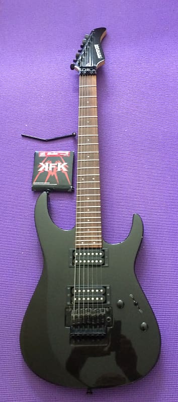 Fernandes Revolver 7 c. 2000s Metallic Black | Reverb