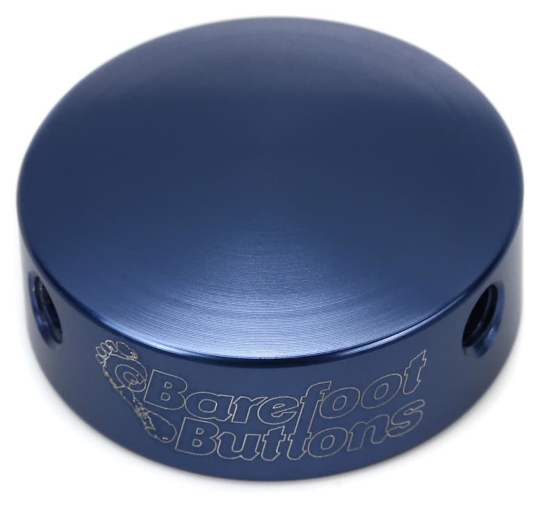 Barefoot Buttons V2 Standard Footswitch Cap - Dark Blue | Reverb