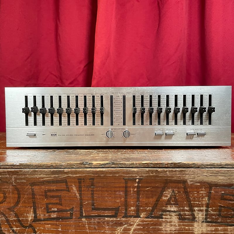 BSR EQ-110X Stereo Frequency Equalizer 10 Band EQ | Reverb