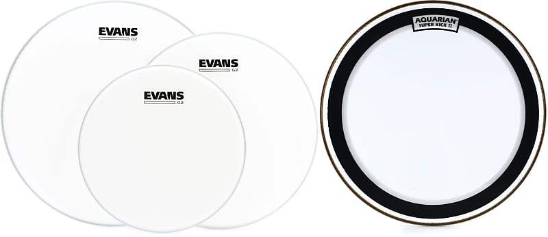 Evans G2 Coated 3-piece Tom Pack - 10/12/14 inch Bundle with | Reverb