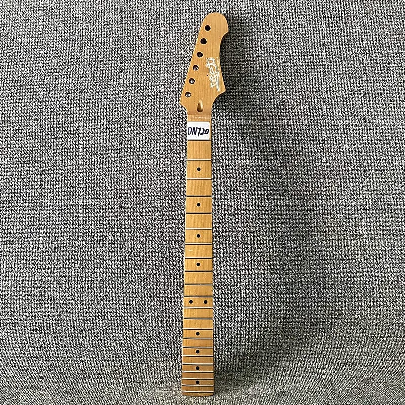 Roasted Maple Wood Stratocaster Strat Style Guitar Neck and | Reverb