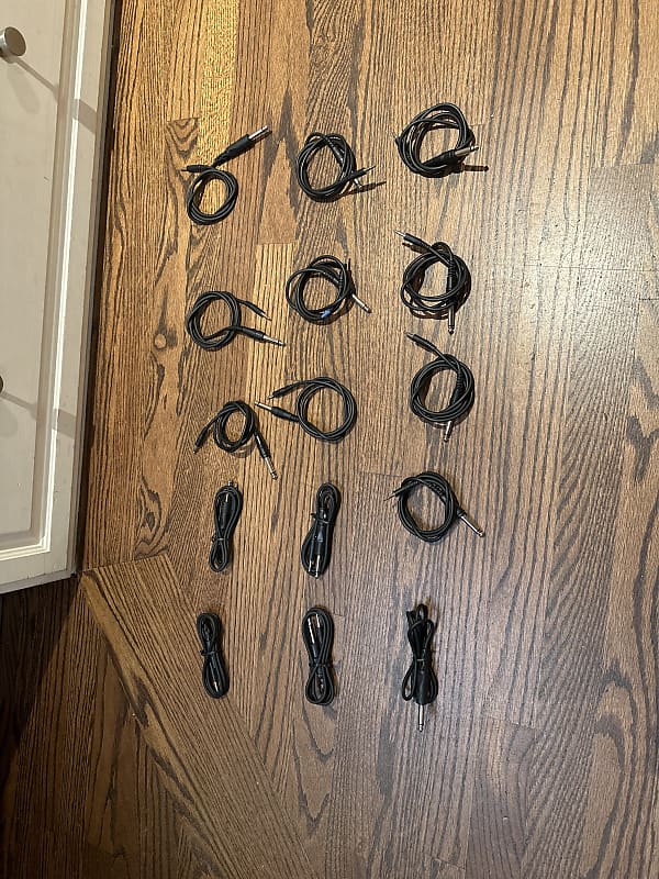 Hosa CMP-303 Interconnect Cables (Pack of 15) 1/4" to 3.5mm | Reverb