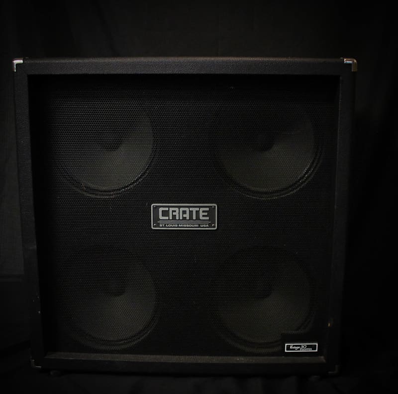 Used Crate BV412RV 4x12" Speaker Cabinet w/ Celestion Vintage | Reverb